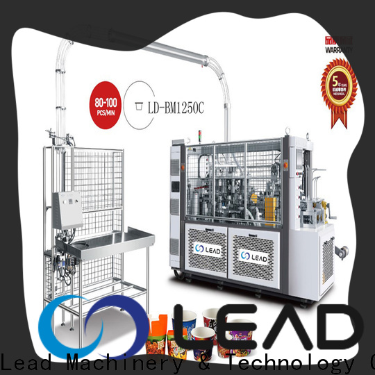 Lead machinery top fully automatic paper cup machine manufacturers for ...